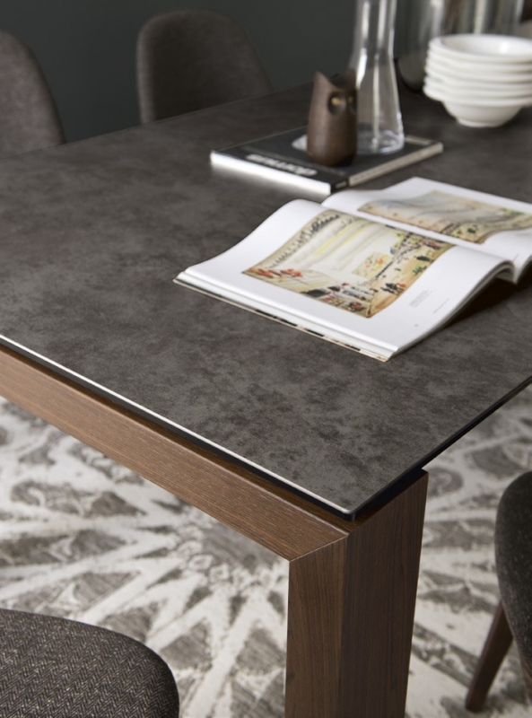 Стол CONNUBIA/CALLIGARIS - модель SIGMA Ceramic 160(+60) X 90 - MANGO style