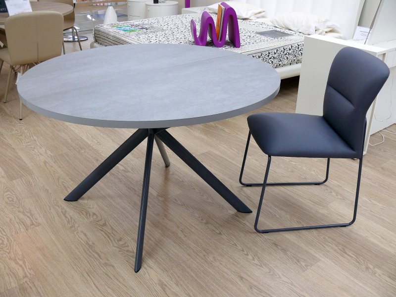 Стіл круглий CONNUBIA/Calligaris - модель GIOVE Ø120 +45 (120x165 ...