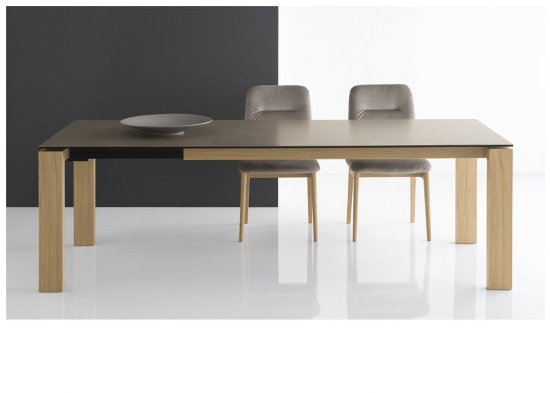 Стол CONNUBIA/CALLIGARIS - модель SIGMA Ceramic 160(+60) X 90 - MANGO style